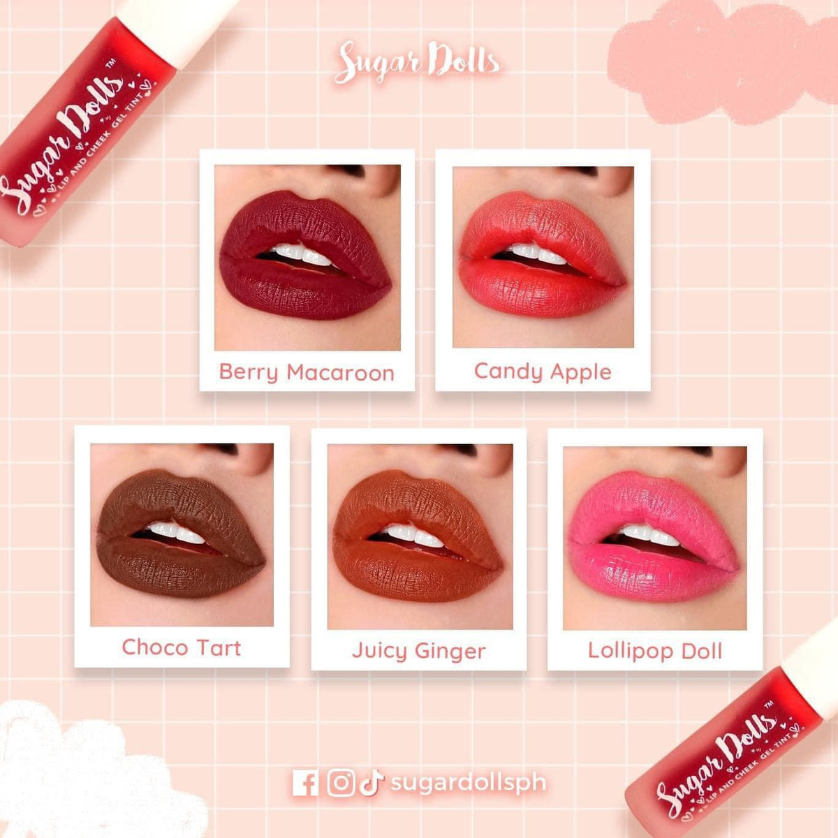 Sugar Dolls - Lip and Cheek Gel Tint – My Care Kits