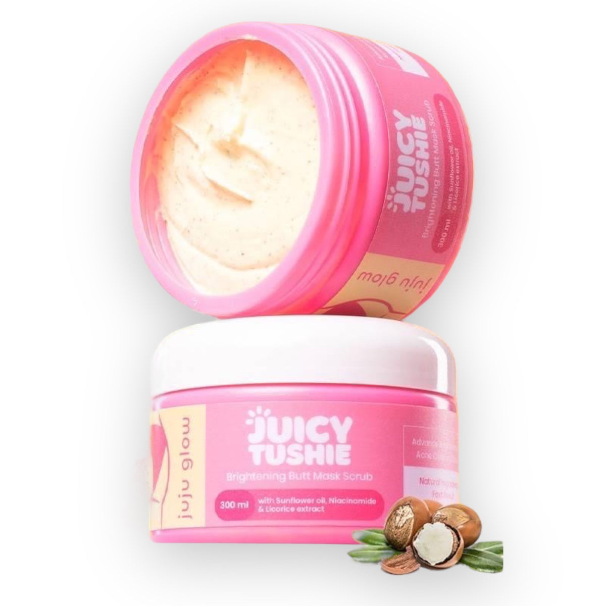 Juicy Tushie - Brightening Butt Mask Scrub 300 ml – My Care Kits