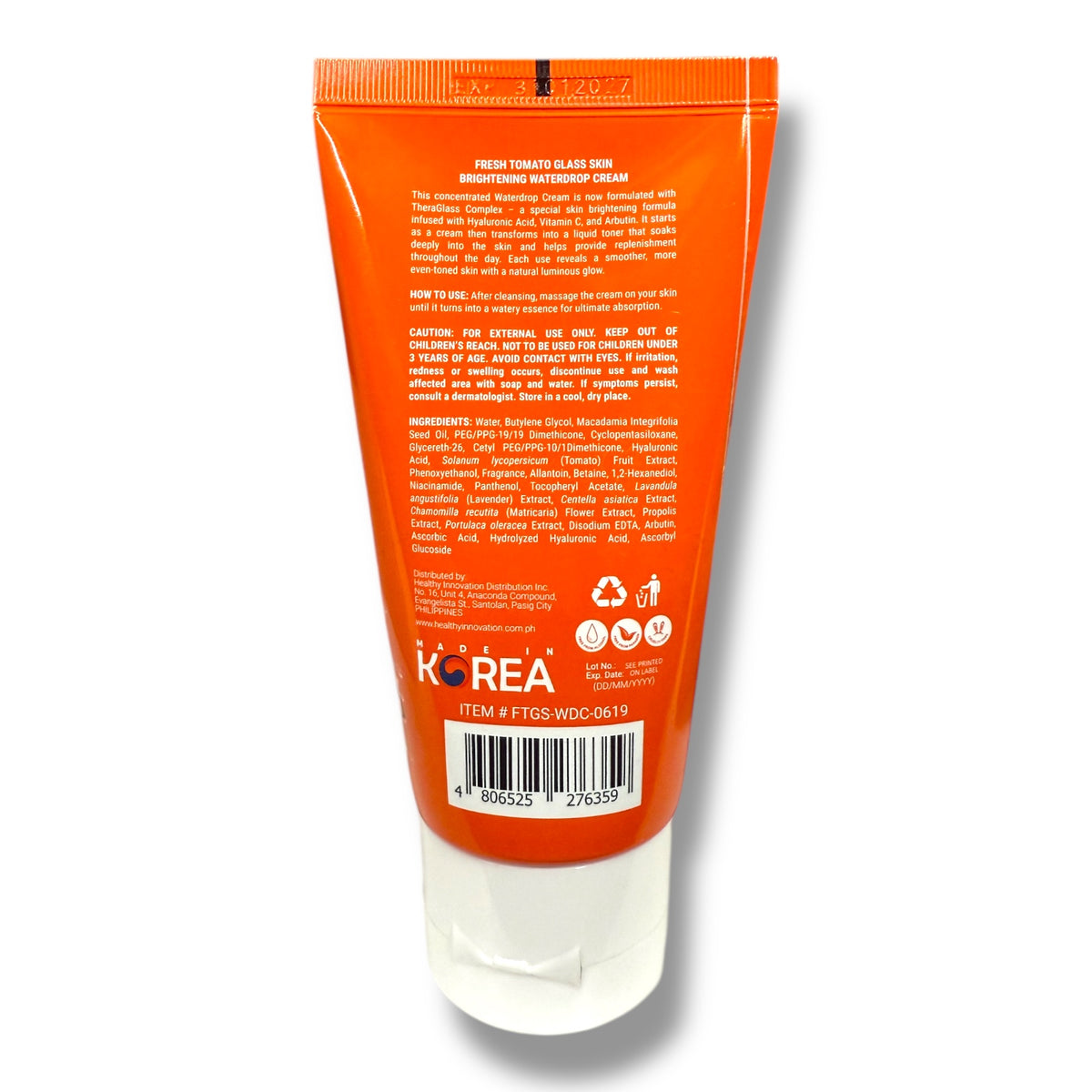 Fresh Skinlab Tomato Glass Skin 3 in 1 Vitamin C Brightening Waterdrop ...