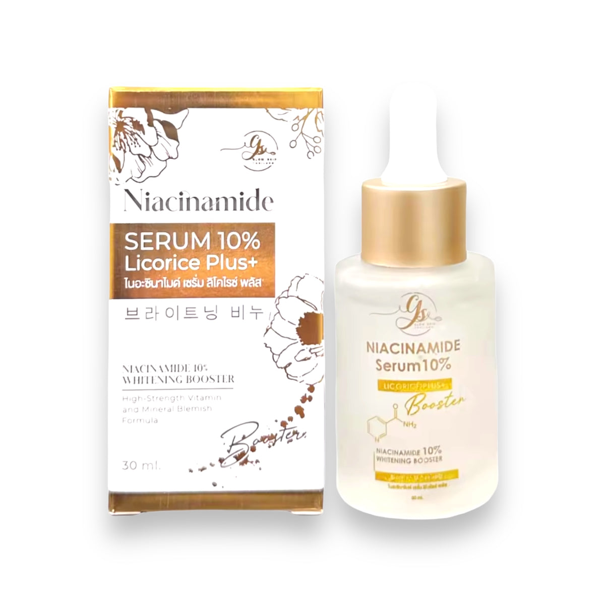GST - Niacinamide Serum 10% Licorine Plus+ – My Care Kits