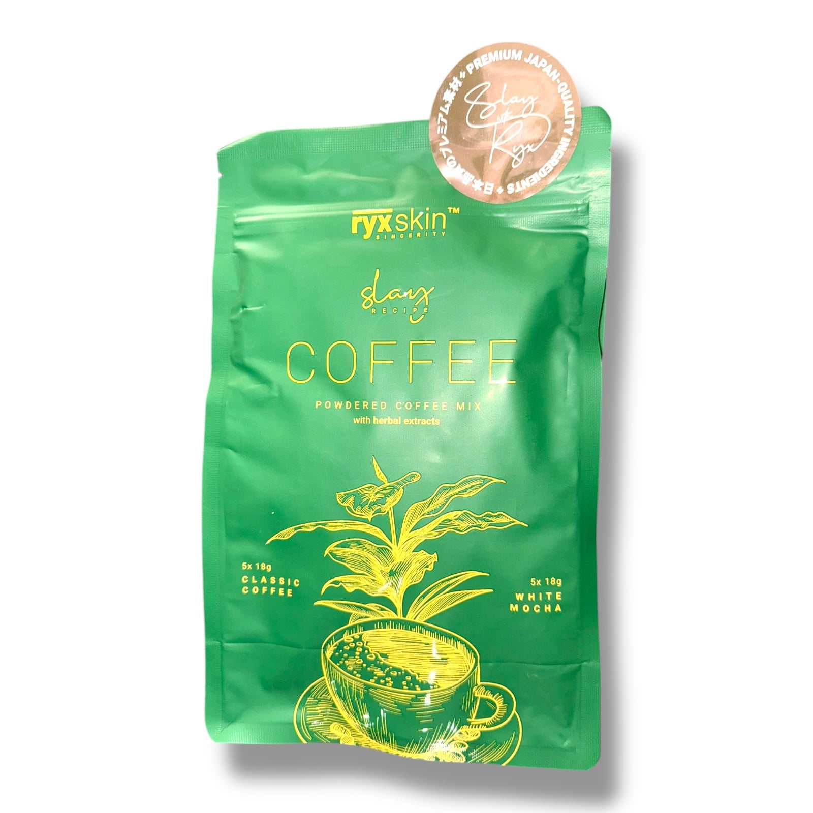 Ryx Skin - Slay Recipe Coffee - Powdered Coffee Mix with Herbal Extrac ...