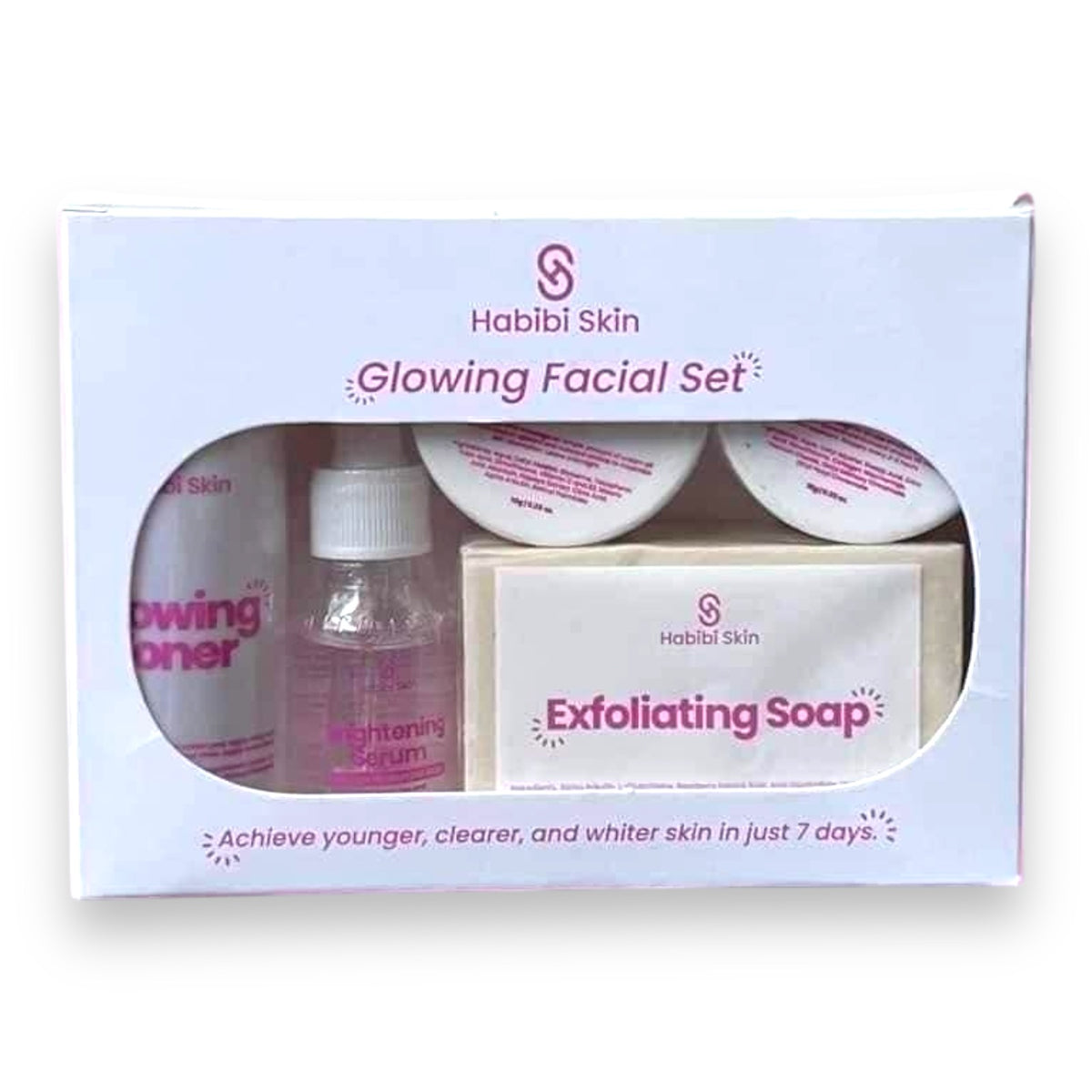 Habibi Skin - Glowing Facial Set – My Care Kits