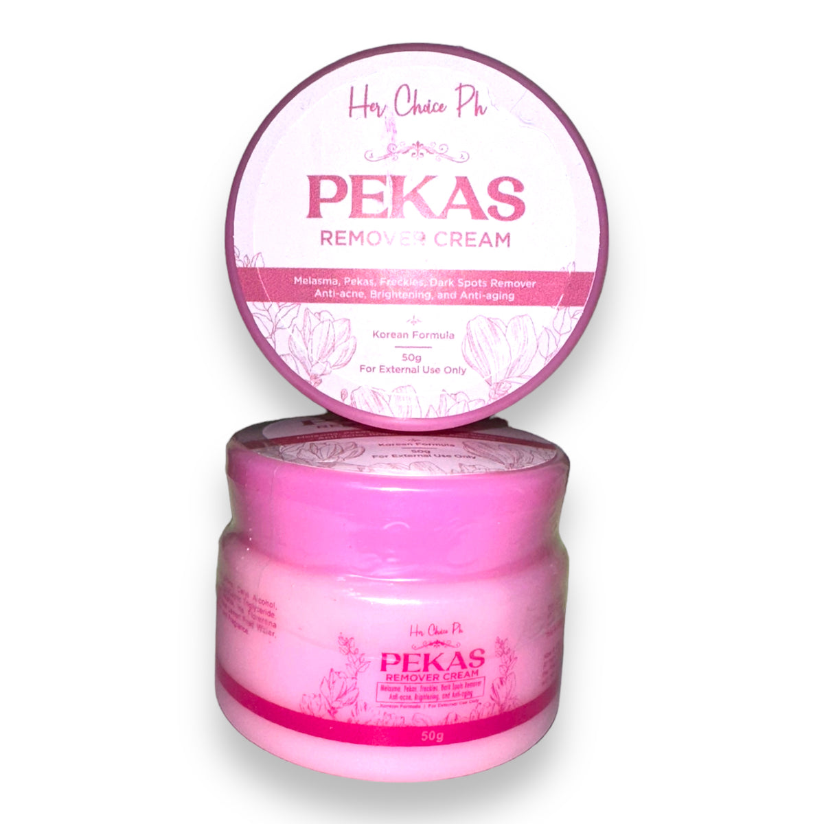 Her Choice PH - Pekas Remover Cream 50g – My Care Kits