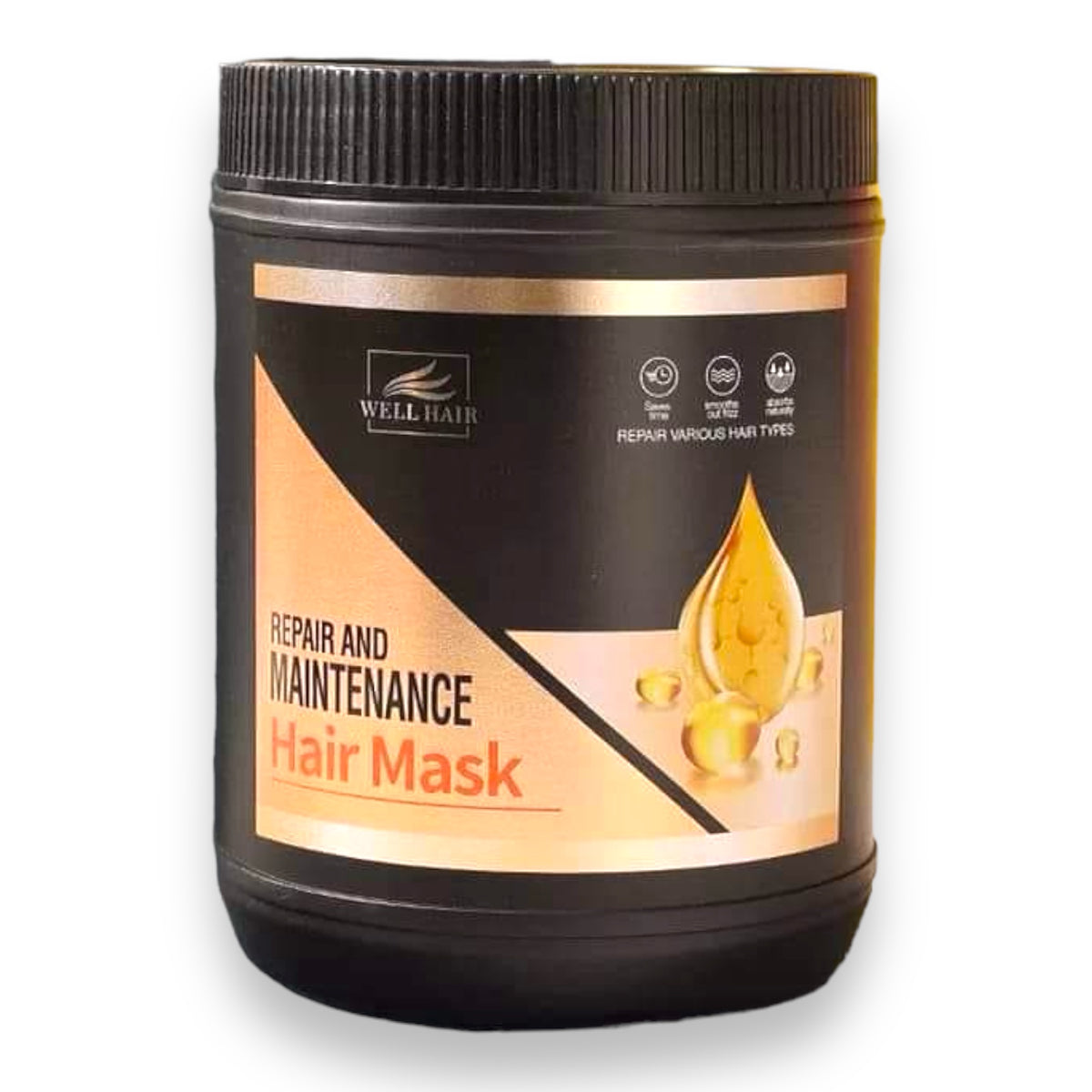 Well Hair - Repair and Maintenance Hair Mask 1000 ml – My Care Kits