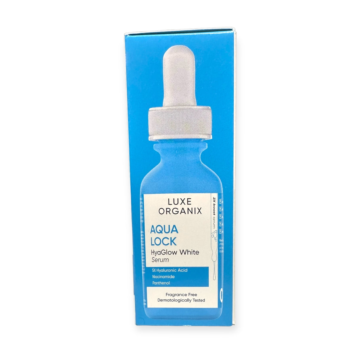Luxe Organix - AQUA LOCK Hyaglow White serum 30 ml – My Care Kits