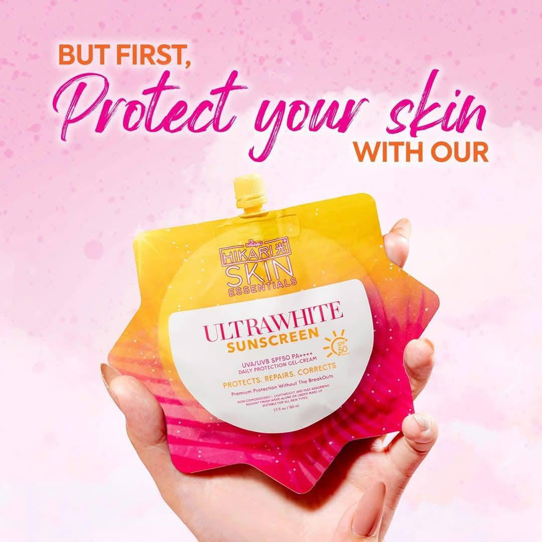 Hikari - ULTRAWHITE SUNSCREEN 50 ml – My Care Kits