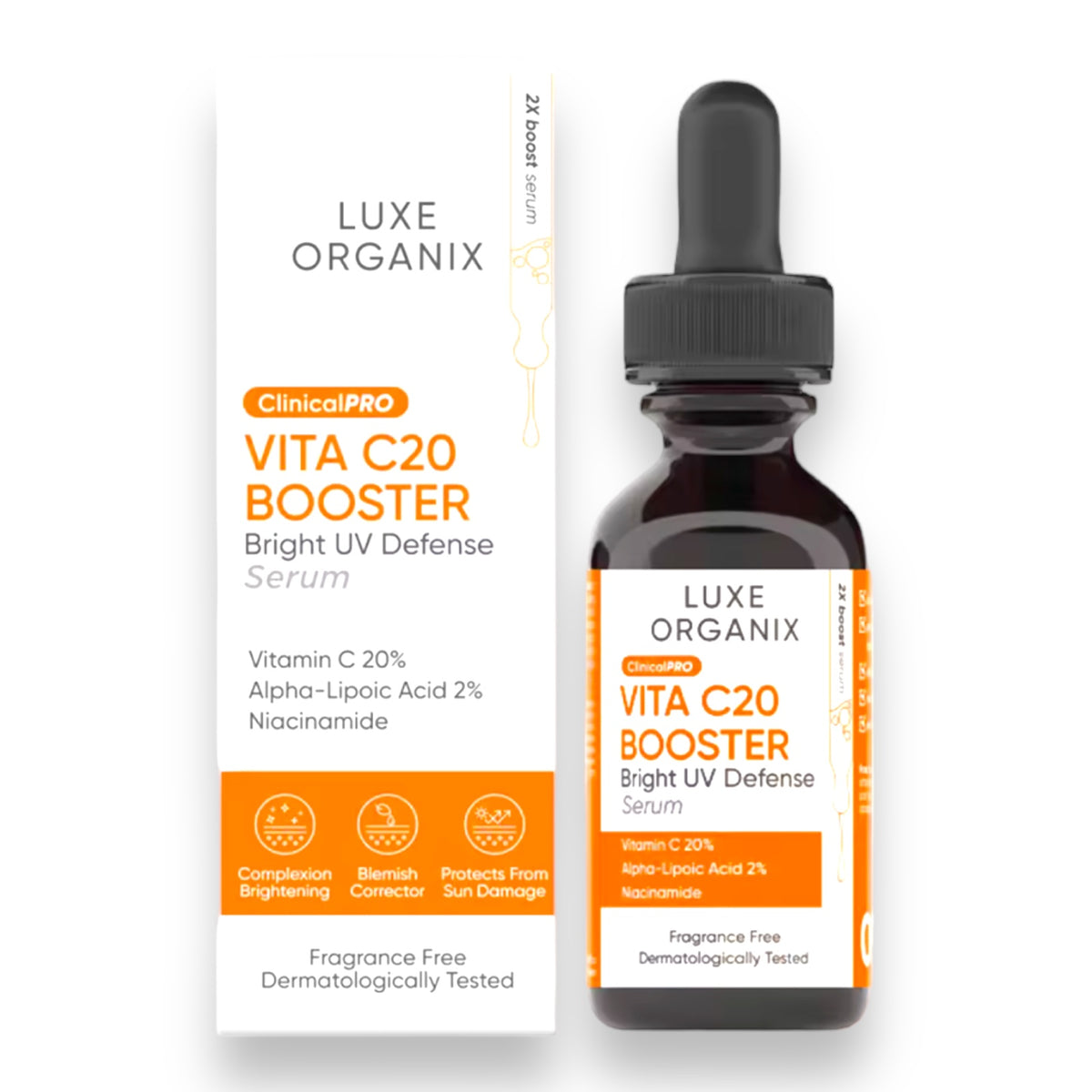 Luxe Organix - VITA C20 BOOSTER SERUM 30ML – My Care Kits