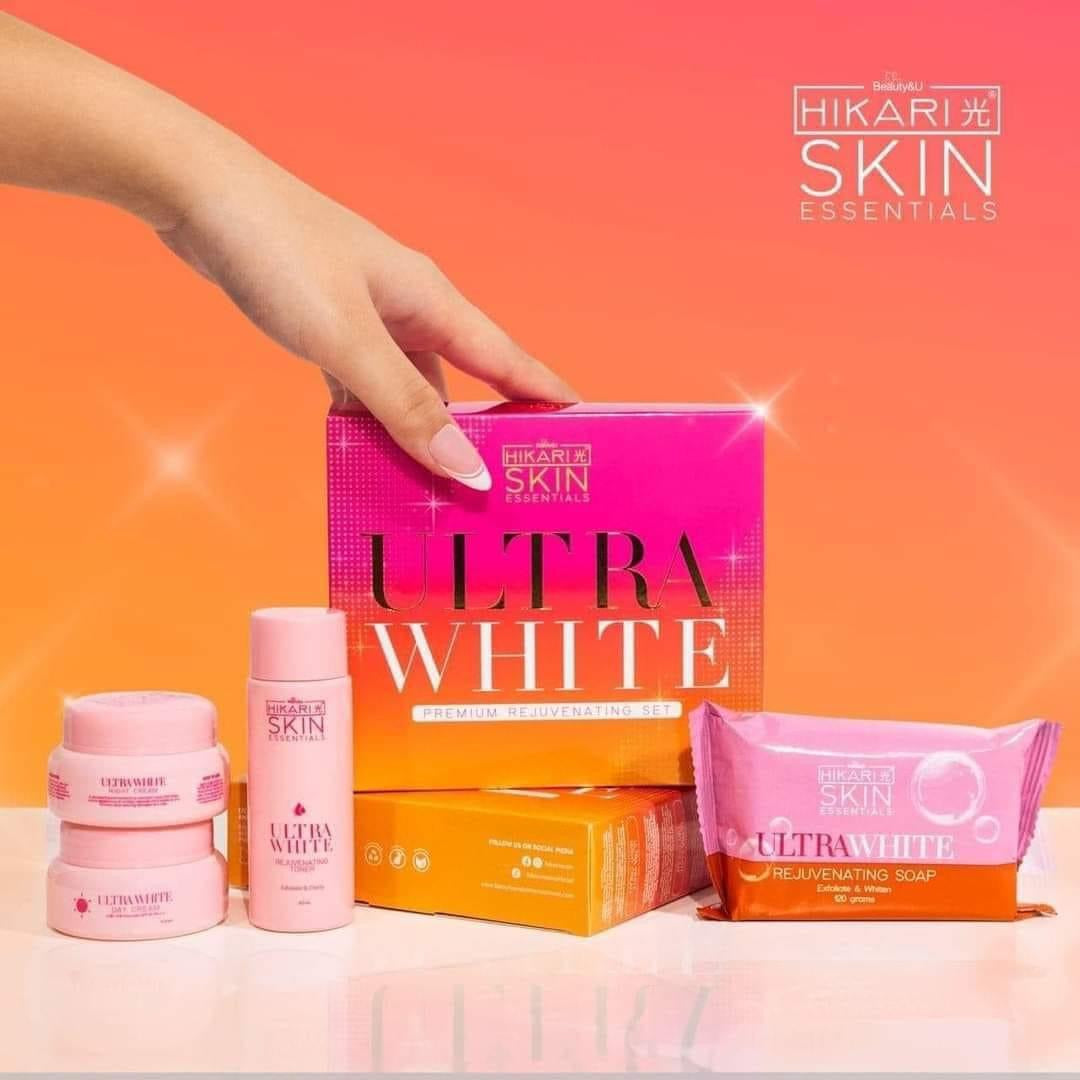 Hikari Skin Essentials - Ultra White Premium Rejuvenating Set – My Care ...