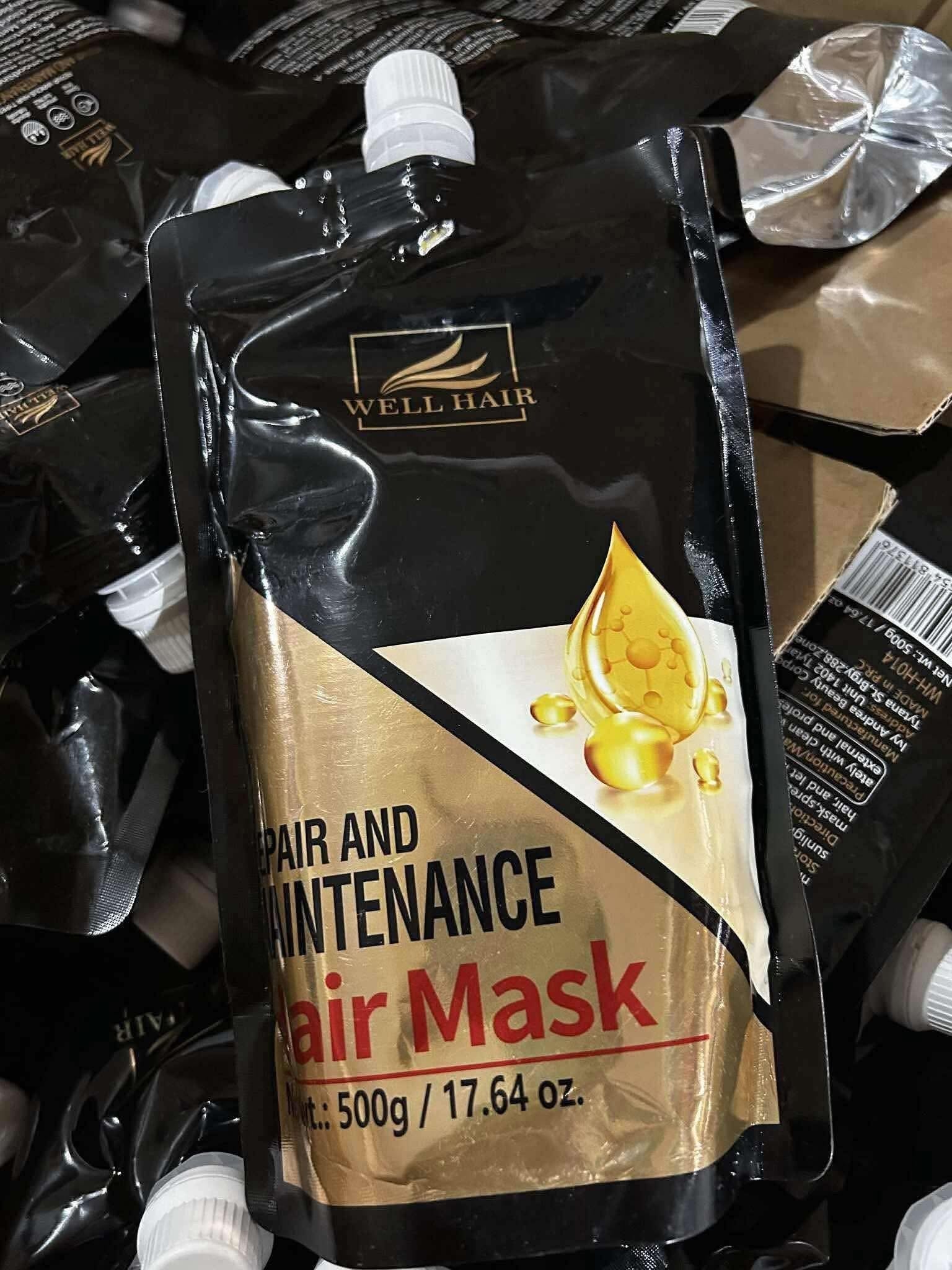Well Hair - Repair & Maintenance Hair Mask 500g – My Care Kits