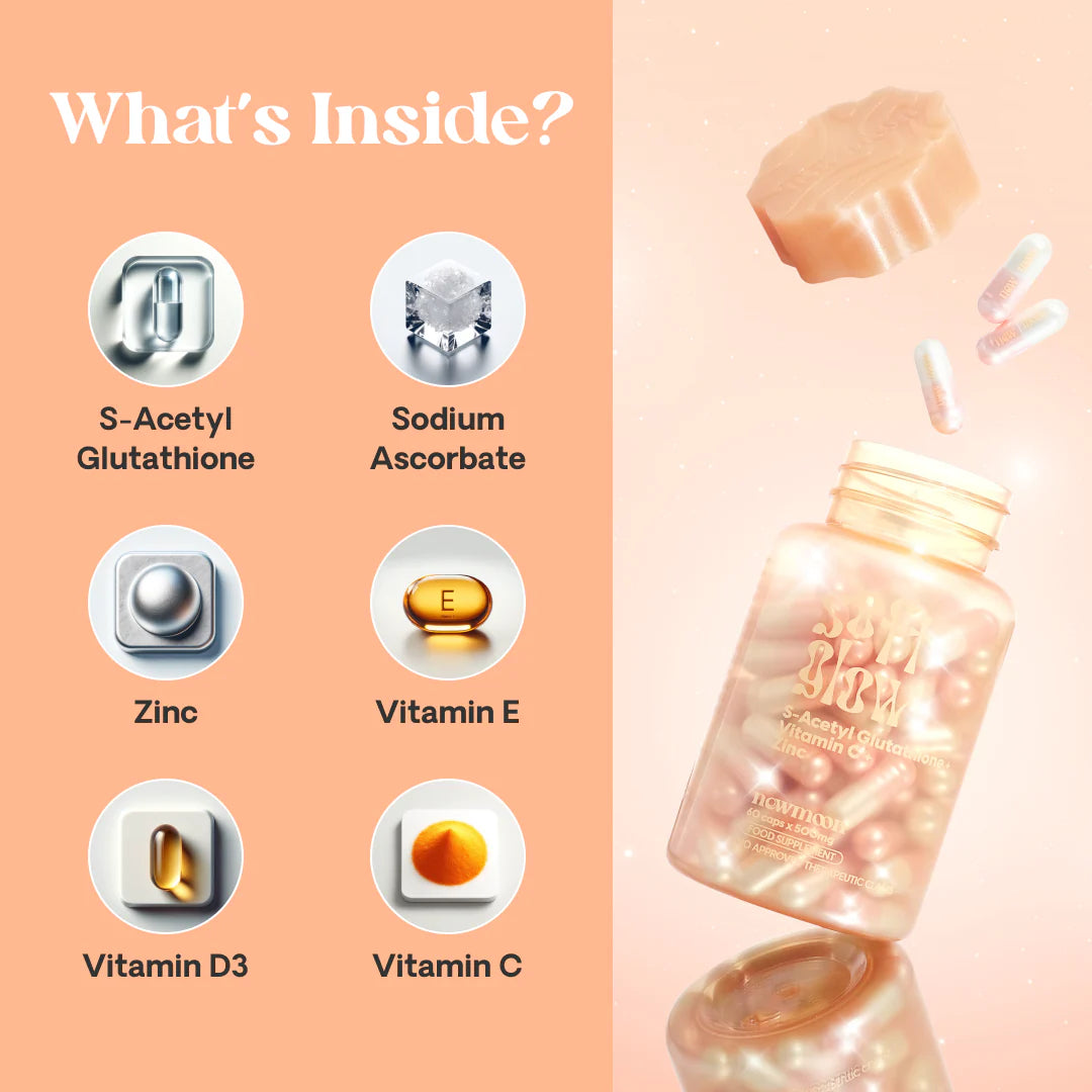 SOFT GLOW - NEW MOON Gluta Capsule ( 60 capsule ) BIG – My Care Kits