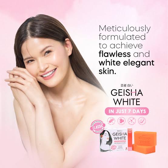 Geisha White - Scar and Blemish - Skin Brightening Bar - CLASSIC (Pink ...