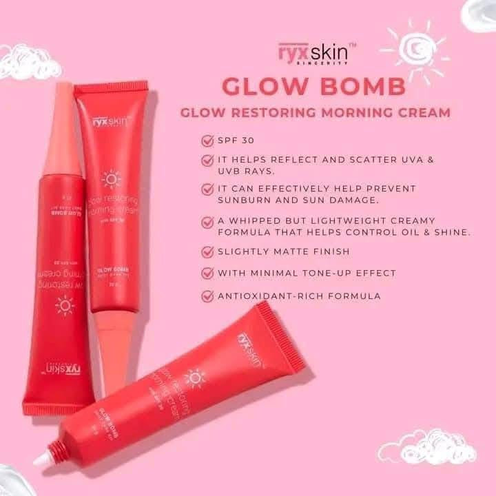 Ryx Skin - Glow Bomb Restoring Evening Cream 30g – My Care Kits