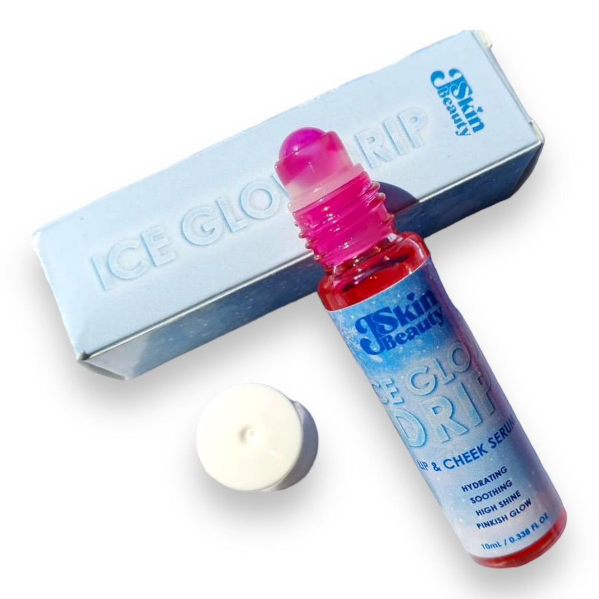 JSkin Beauty - Ice Glow Drip - Lip and Cheek Serum 10 ML – My Care Kits