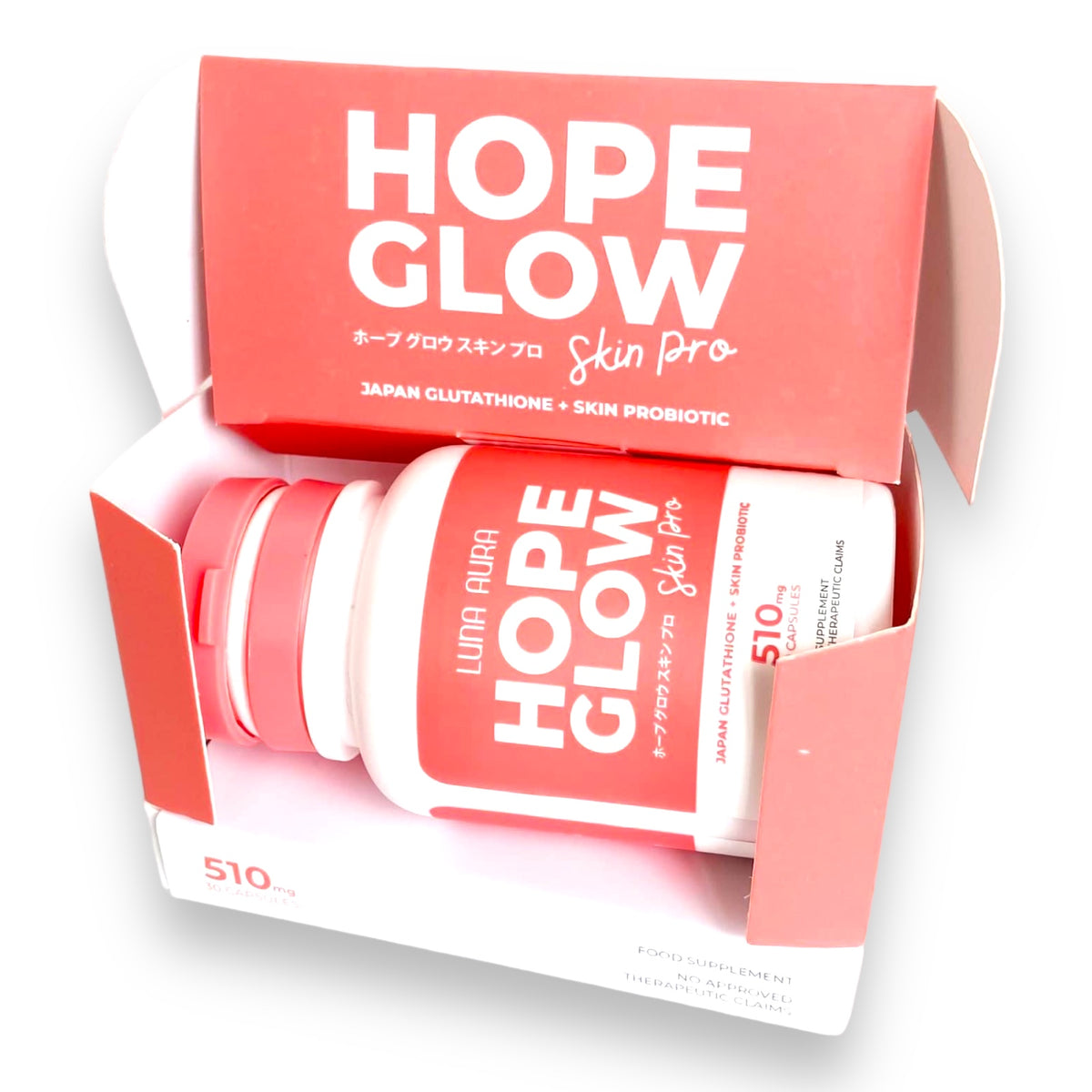 Luna Aura - Hope Glow Skin PRO - 30 Capsule – My Care Kits