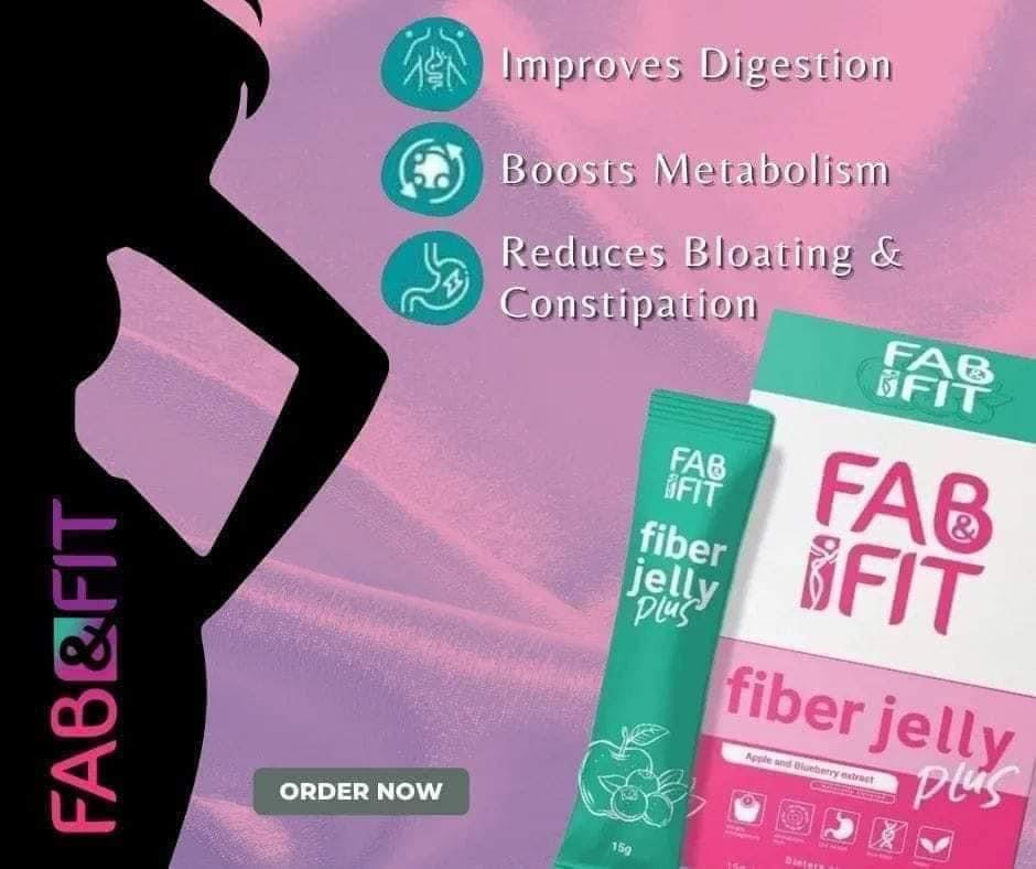 FAB FIT - Fiber Jelly Plus 15g x 10 sachet – My Care Kits