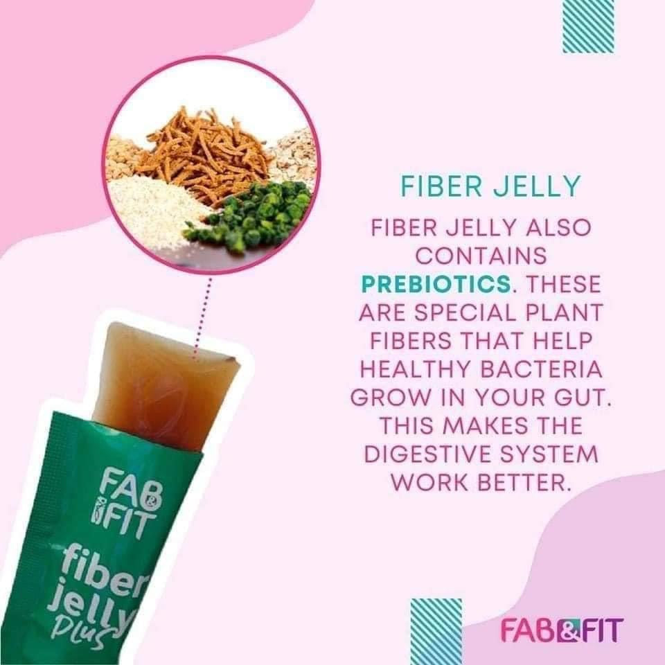 FAB FIT - Fiber Jelly Plus 15g x 10 sachet – My Care Kits