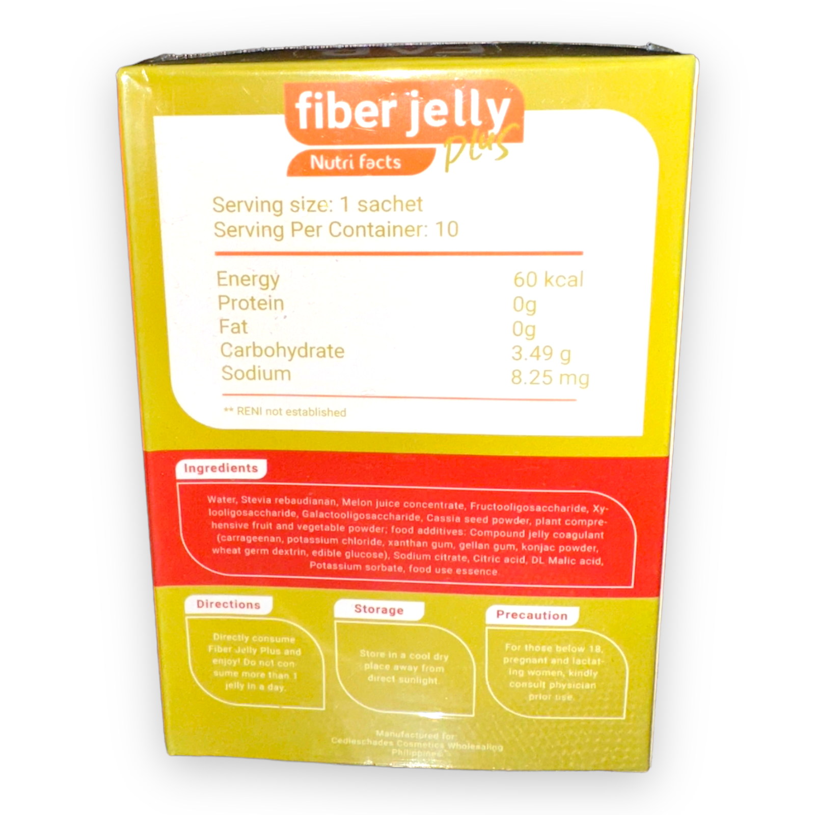FAB FIT - Fiber Jelly Plus 15g x 10 sachet – My Care Kits