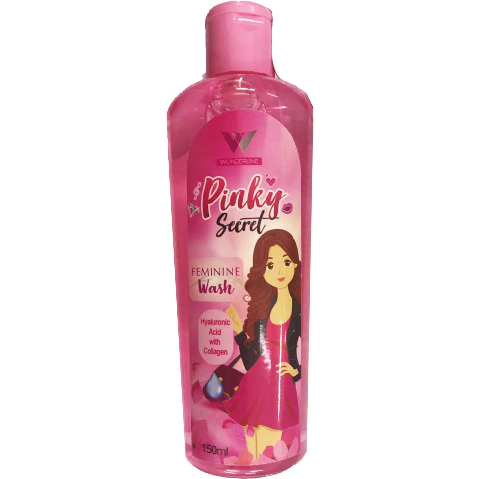 Pinky Secret Feminine Wash 150ml – My Care Kits